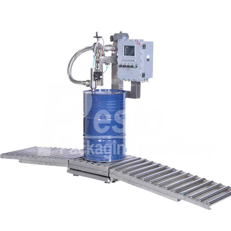 Paint Filling Machine | Solvent Filling Machine - PESTOPACK